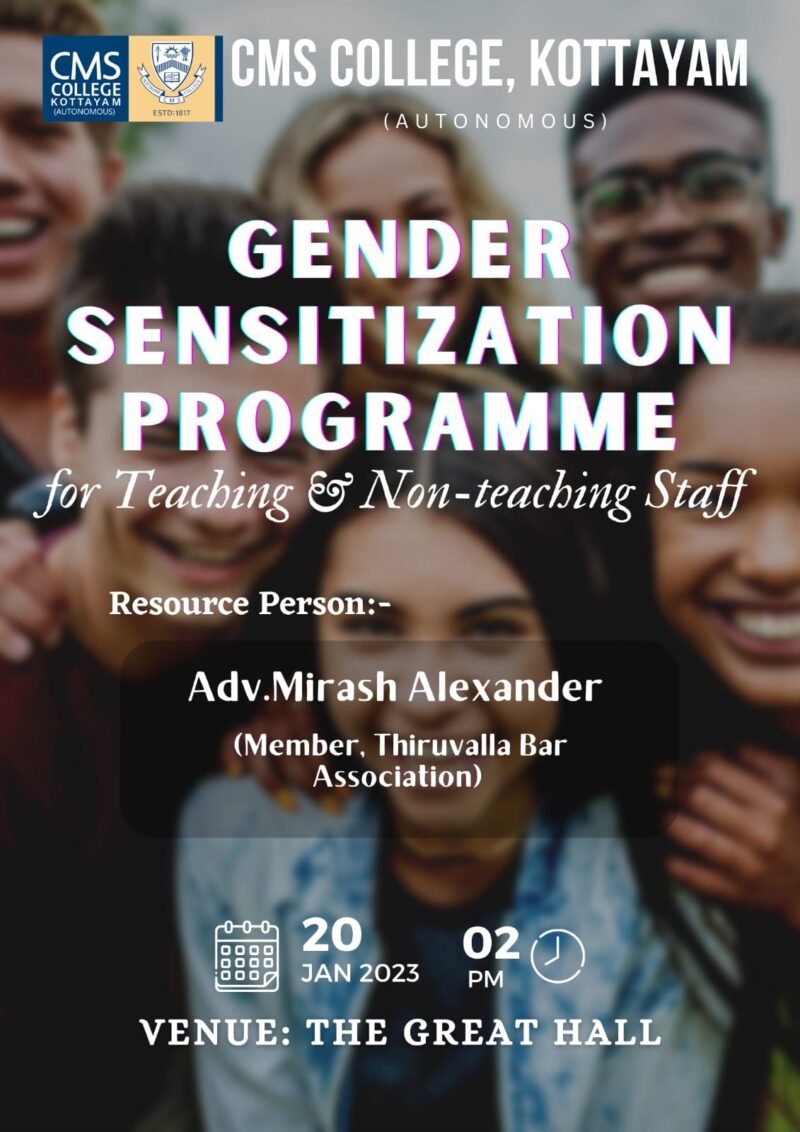 GENDER SENSITIZATION PROGRAMME - CMS College Kottayam